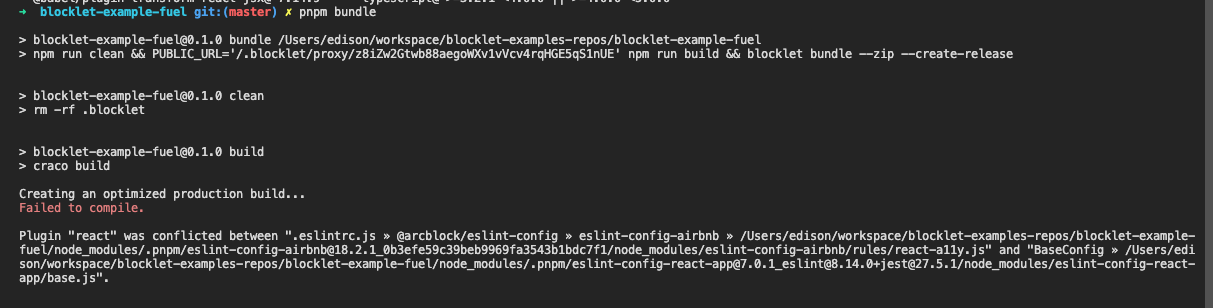 pnpm bundle 失败 · Issue #103 · blocklet/create-blocklet · GitHub
