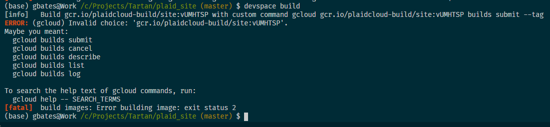 Custom Build Command Renders Template Before Args · Issue 1019 · Devspace Shdevspace · Github 4754