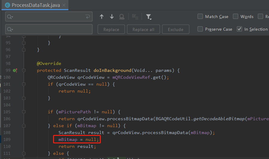 zbar 本地图片识别时调用 decodeQRCode(Bitmap bitmap)，图片识别不出来的时候该方法 onScanQRCodeSuccess 没回调 · Issue #498 ...