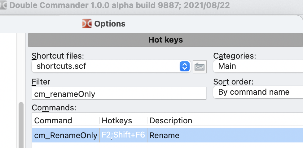 Hot Key File Rename Does Not Obey Configuration Setting to Only Select Filename Without ...