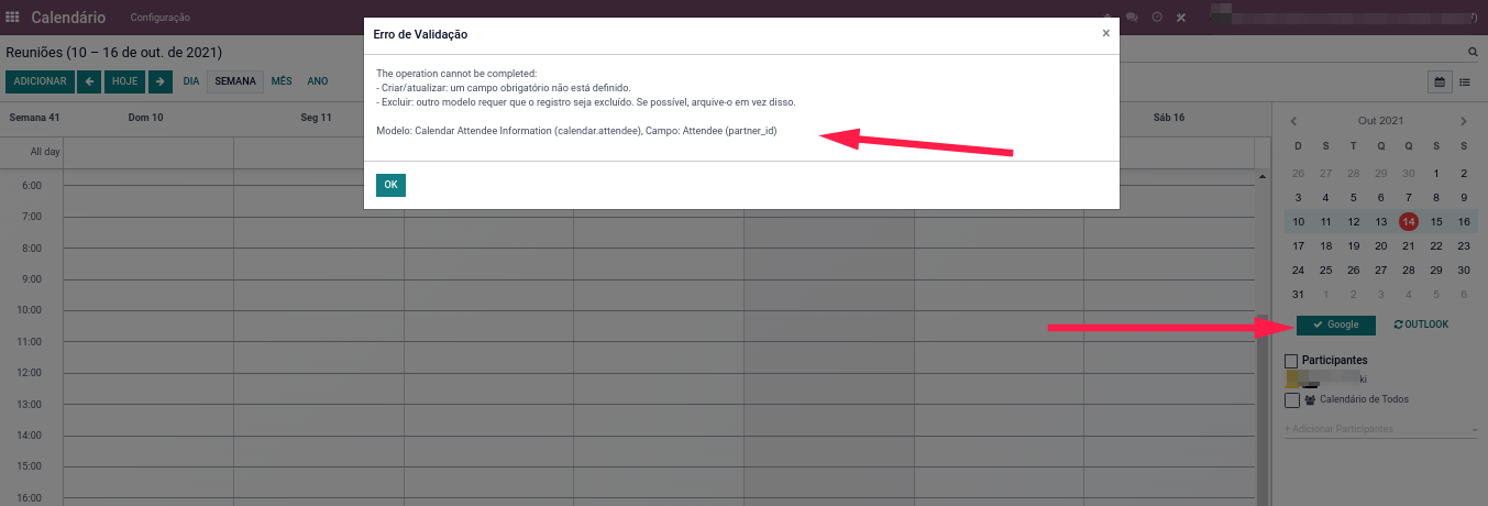 [15] Error On: Try to synchronize Google Calendar · Issue #78421 · odoo/odoo · GitHub
