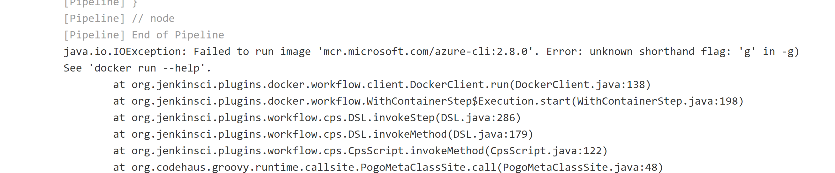 Permissionerror [errno 13] Permission Denied Azure When Run As Container In Jenkins Docker