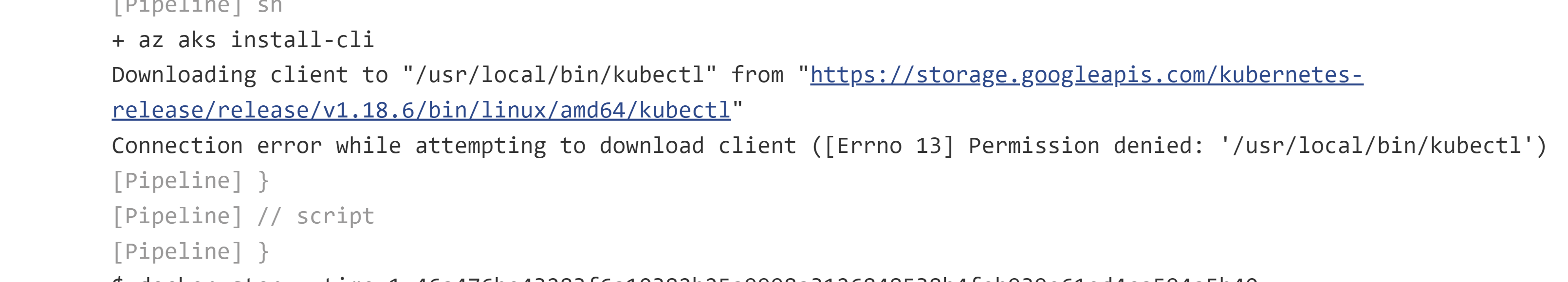 PermissionError: [Errno 13] Permission denied: '/.azure' when run as container in Jenkins docker ...