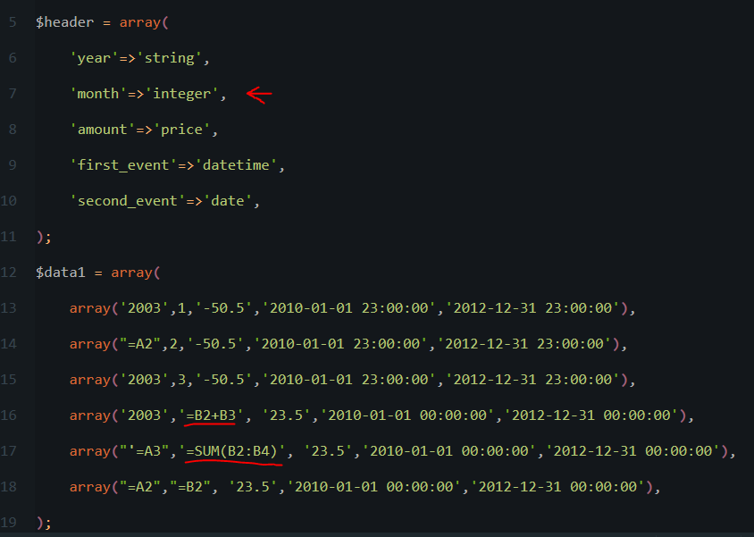 How Can I Add Mathematical Functions · Issue 182 · Mk J Php Xlsxwriter · Github