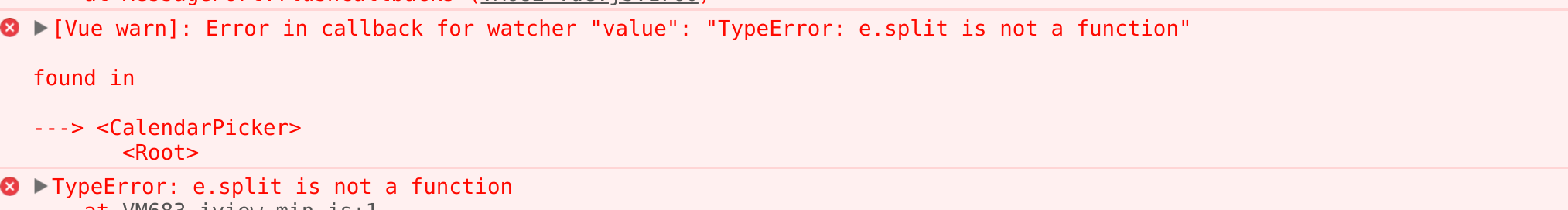 [Bug Report]date-picker components will be reported wrong after using multiple multiple. · Issue ...