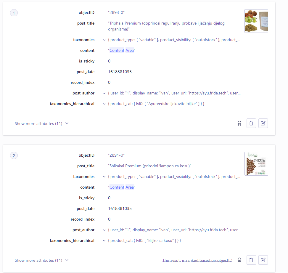 All WooCommerce products indexed with content: "Content Area" · Issue #153 · WebDevStudios/wp ...