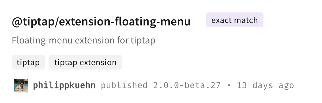 Error dependent version · Issue #1913 · ueberdosis/tiptap · GitHub