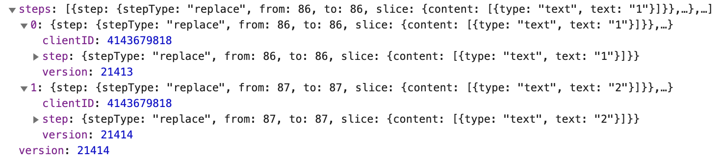 Collaboration - Invalid input for Step.fromJSON · Issue #325 · ueberdosis/tiptap · GitHub