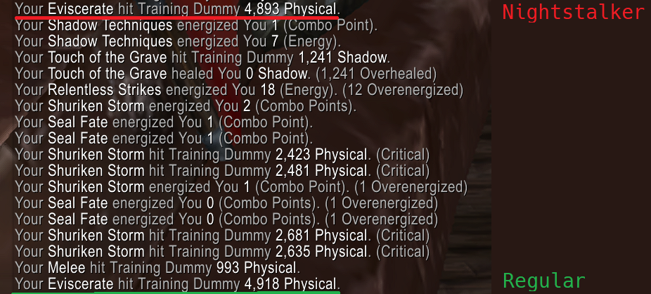 Nightstalker does not work on some spells. · Issue #1100 · SimCMinMax/WoW-BugTracker · GitHub