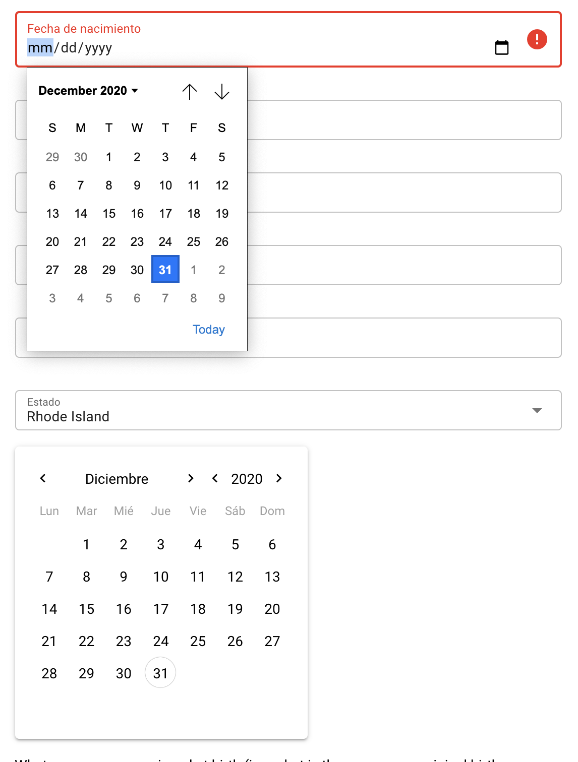 Internationalization For Q Input With Typedate · Issue 8278 · Quasarframeworkquasar · Github 