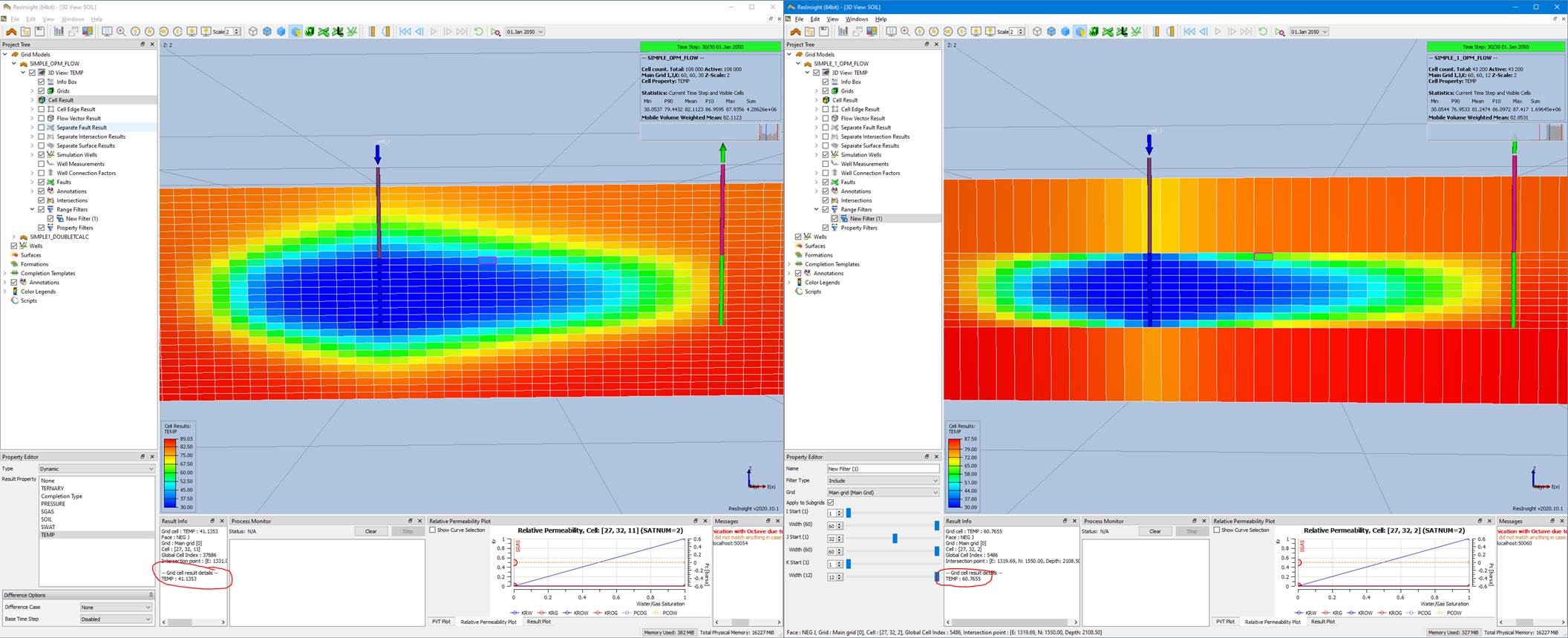 Geothermal Case Heat Flow Balance Error With Varying Dz · Issue 3132 · Opmopm Simulators · Github