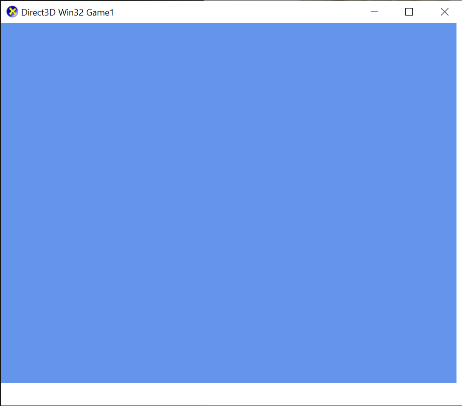 Basic Game Loop From Supplied Win32 Template Results In Invalid Window Regions After Window