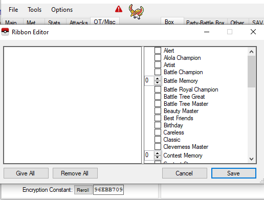 "Invalid ribbons: Skillful battler" with no ribbons · Issue #2654 · kwsch/PKHeX · GitHub