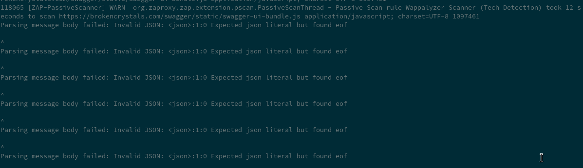 Bad request to API endpoint · Issue #7016 · zaproxy/zaproxy · GitHub