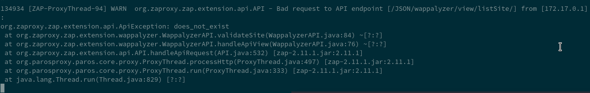 Bad request to API endpoint · Issue #7016 · zaproxy/zaproxy · GitHub
