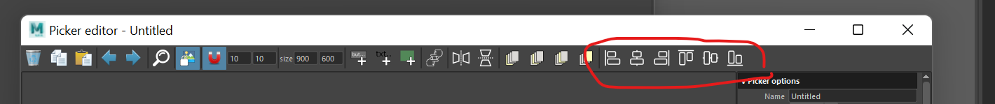 Align and Distribute items function · Issue #34 · DreamWall-Animation/dwpicker · GitHub