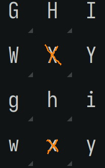 Latin x and cyrillic he (U+0425/U+0445) variants similar to new cyrl ...