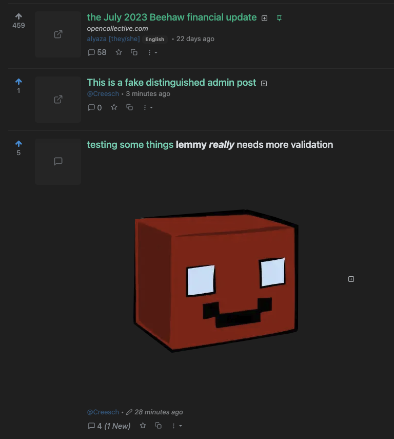 Inline Rendering Of Md In Titles Should Not Be A Thing Or Heavily