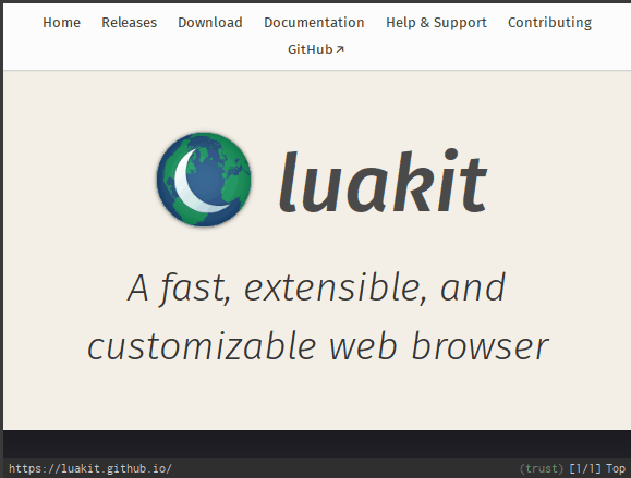 :tabopen without a URL provides about:blank instead of luakit://newtab · Issue #752 · luakit ...