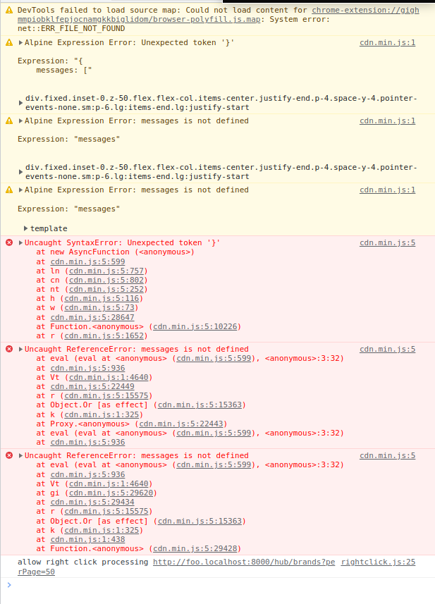 Notify with route not working · Issue #666 · lunarphp/lunar · GitHub