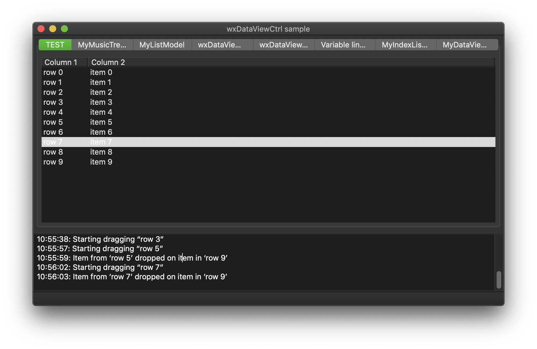 Drag and Drop no longer works in wxDataViewListCtrl for custom formats · Issue #22112 ...