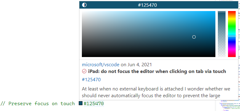 New default color provider triggers for longer GitHub issue identifiers in comments · Issue ...
