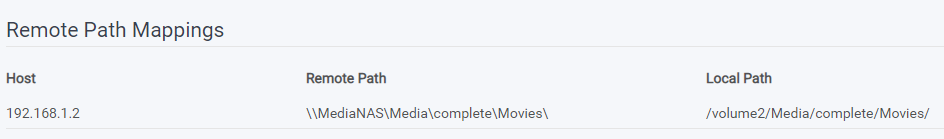 Remote Path Mapping not working · Issue #4358 · Sonarr/Sonarr · GitHub