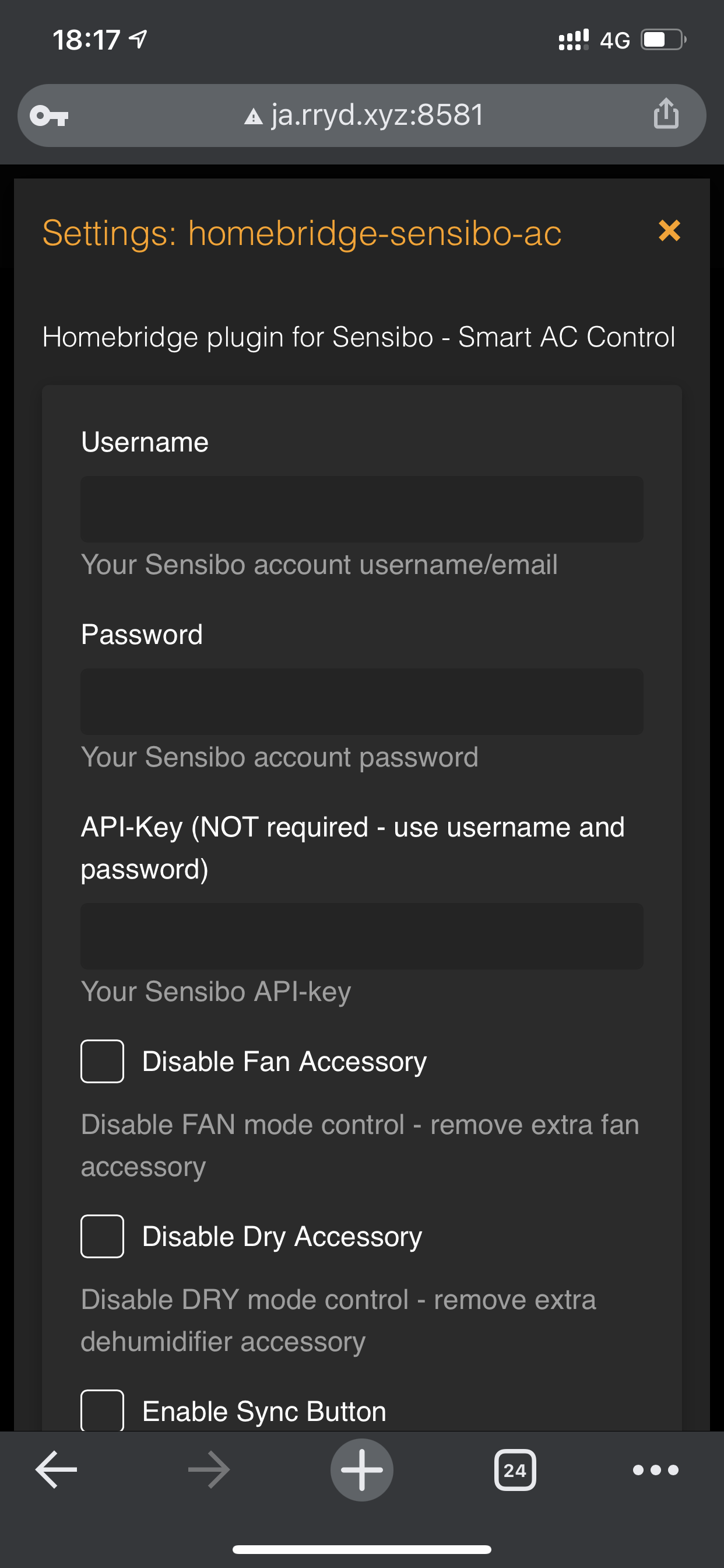 API usage · Issue #58 · nitaybz/homebridge-sensibo-ac · GitHub