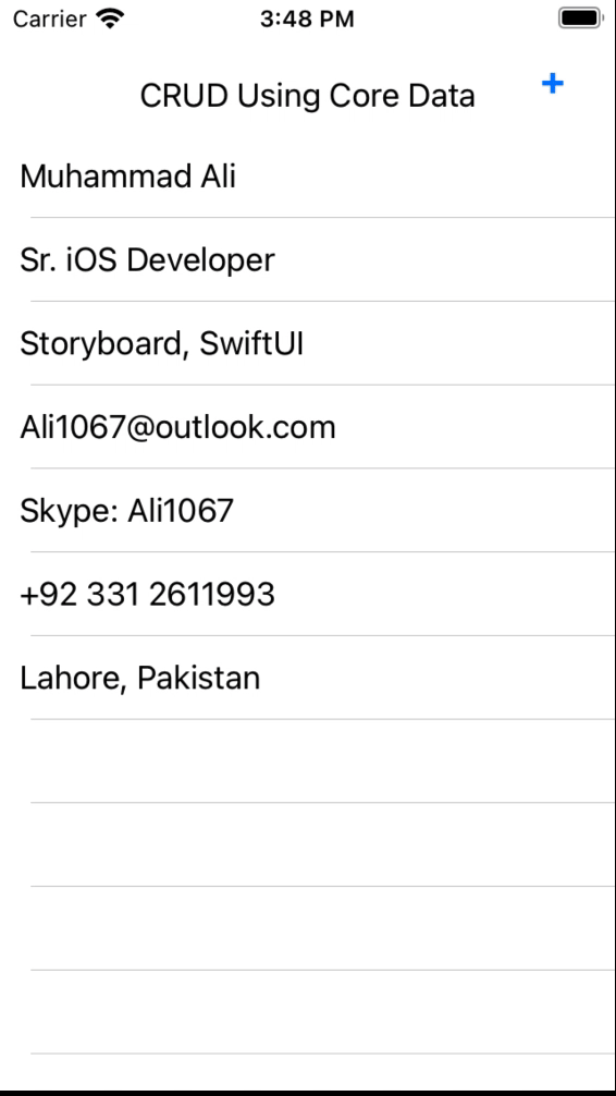 Github Ali1067coredata Using Tableview