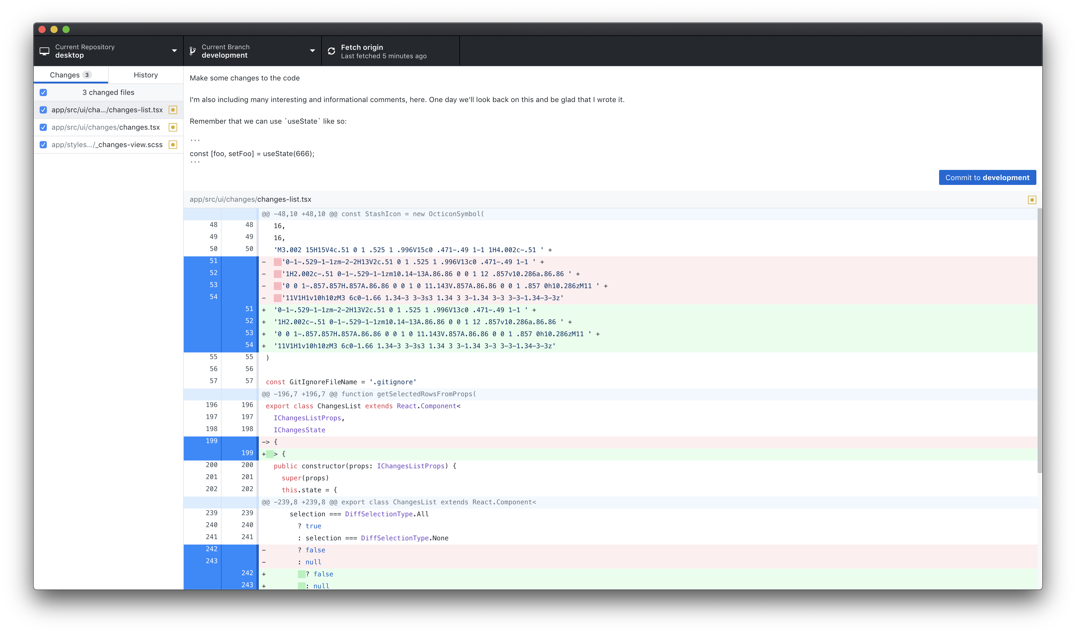Commit message area positioning and size · Issue #7466 · desktop ...
