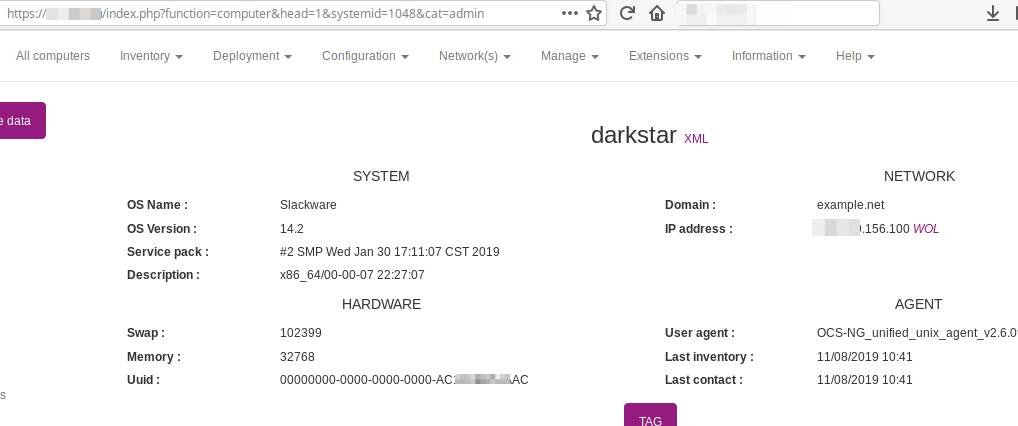 IP is not updated after change · Issue #235 · OCSInventory-NG/UnixAgent · GitHub