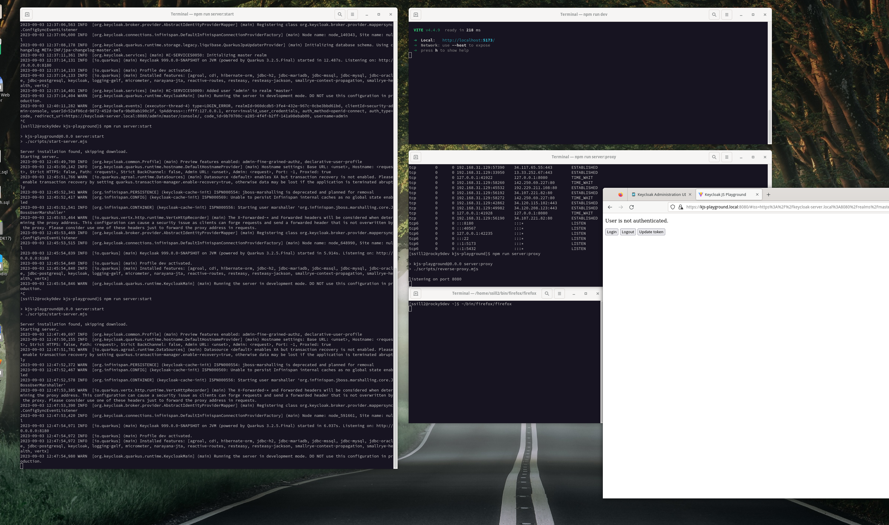 Linux Firefox + Keycloak 22.0.1 issue(continuation of issue 21307) · Issue #22839 · keycloak ...