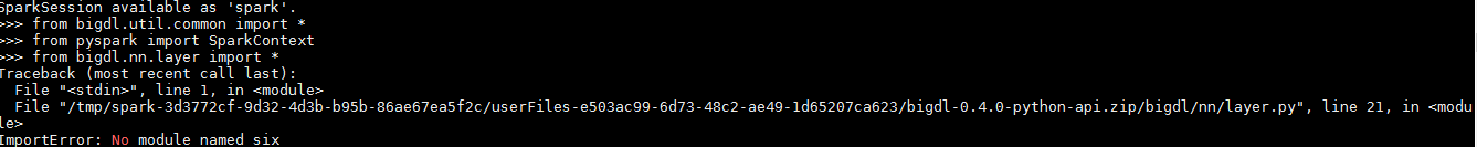 on Azure VM Ubuntu 16.04 LTS, python 2.7 package 'six' is not installed ...