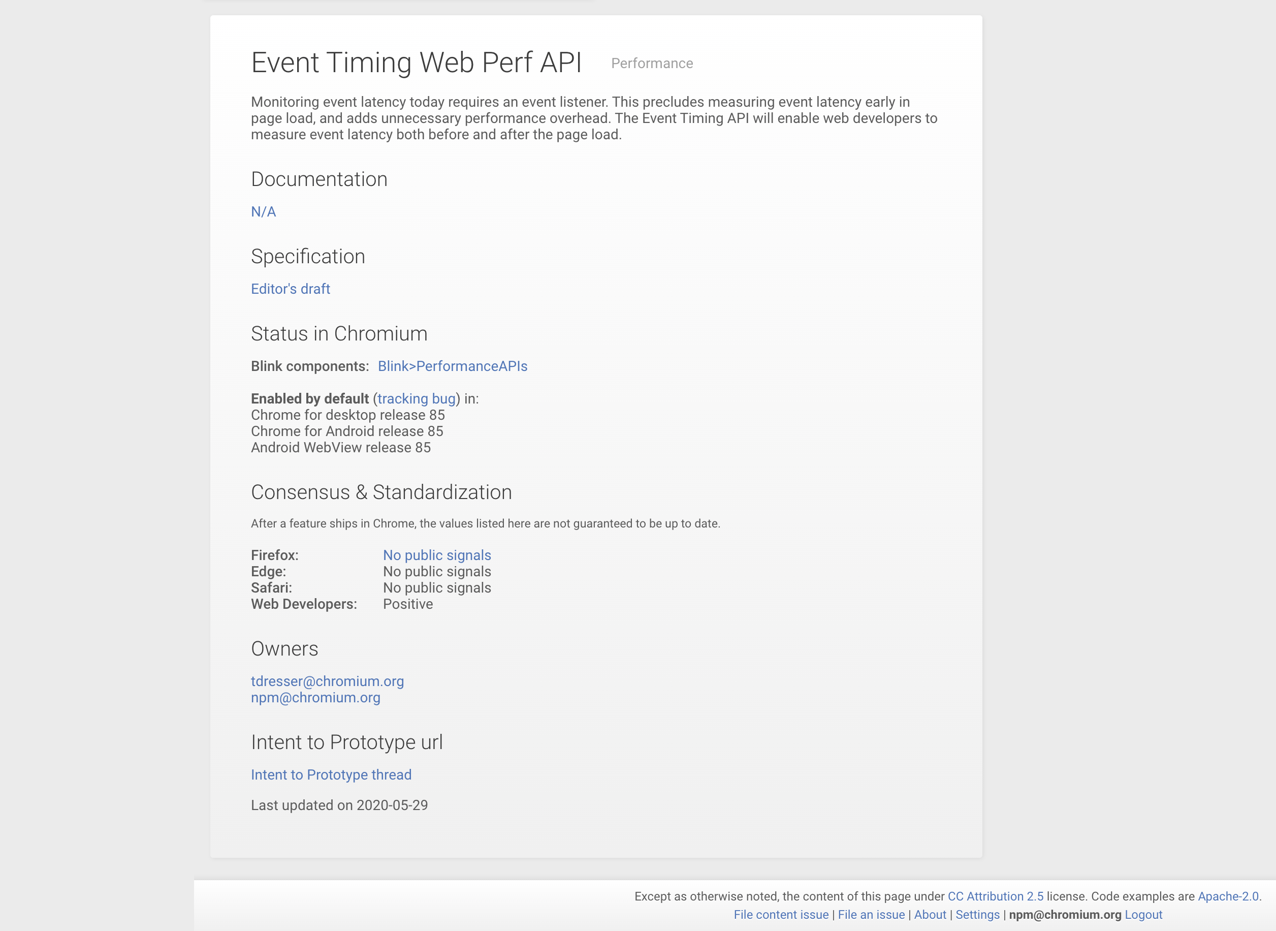 Allow editting a feature from its view · Issue #836 · GoogleChrome ...