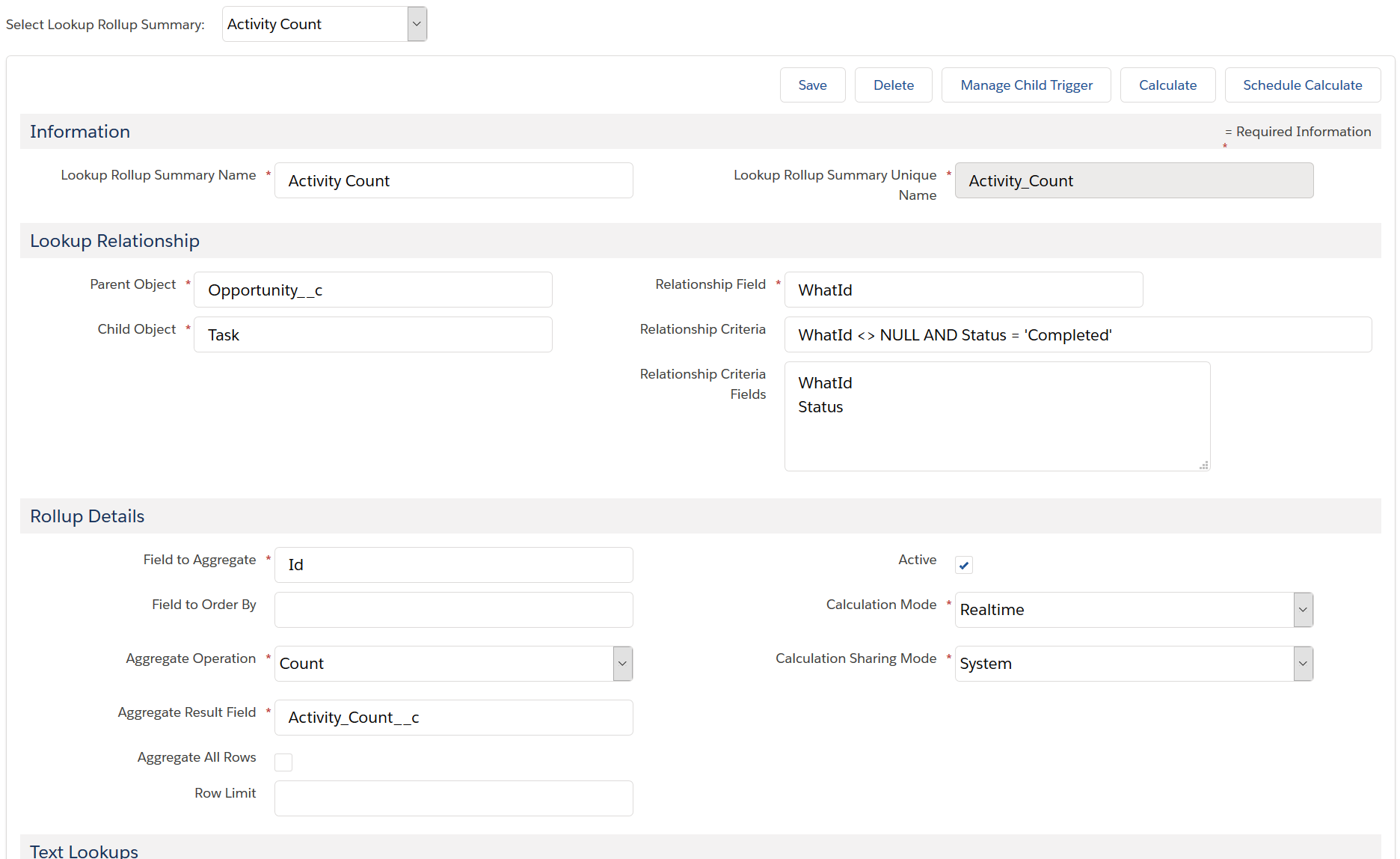 Rollup Count Working On Some But Not All Object Records · Issue 877 · Sfdo Community