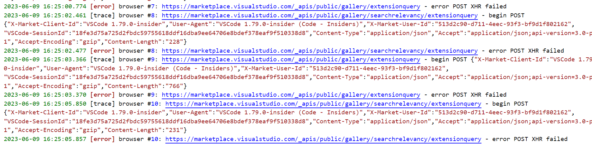 Extension Marketplace Error Message Is Not User Friendly When Offline · Issue 184347 