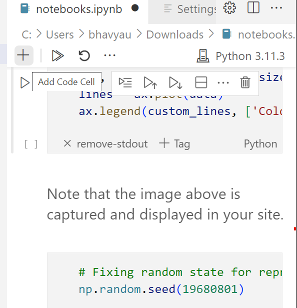 `+ Markdown` item is missing from the toolbar when resized to fit smaller screen size. · Issue ...