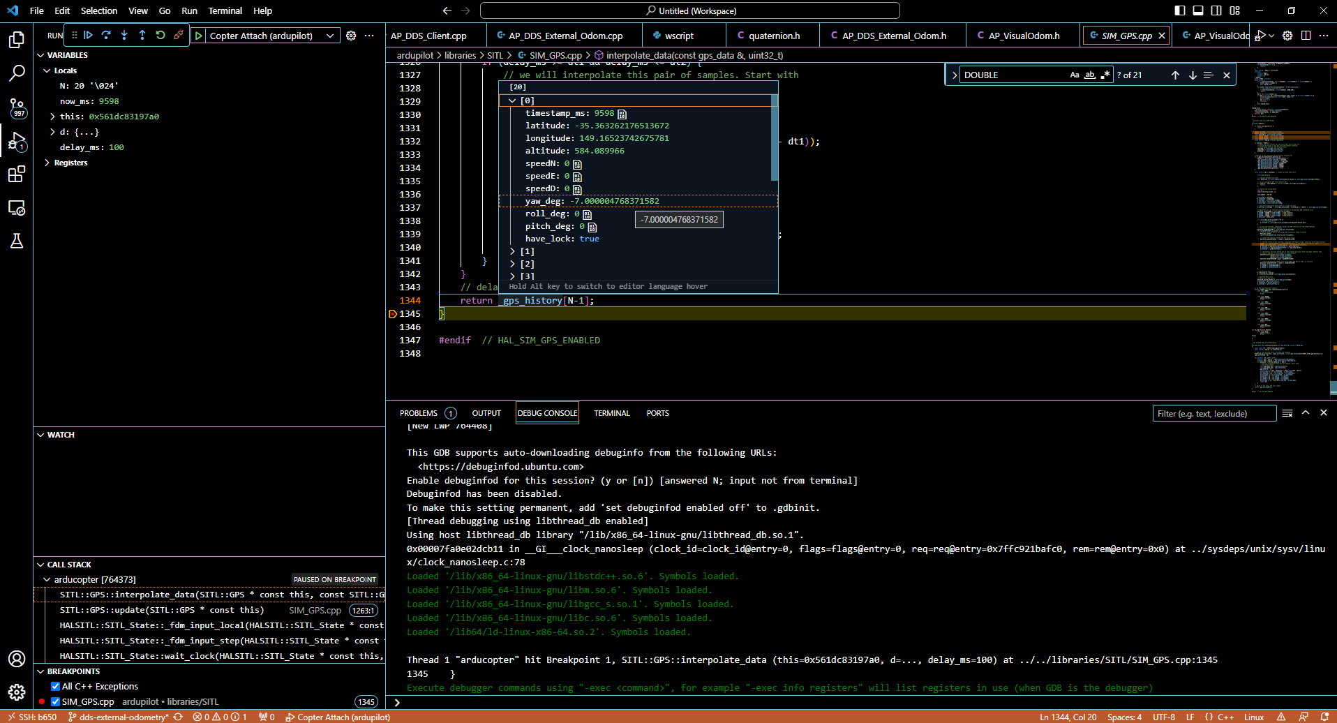 Provide VSCode launch and debug tasks for developers to build and debug SITL · Issue #24521 ...