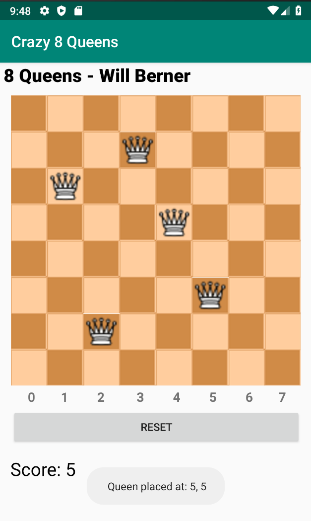 GitHub - WillBerner/8-Queens-Game: The famous 8 Queens puzzle game ...