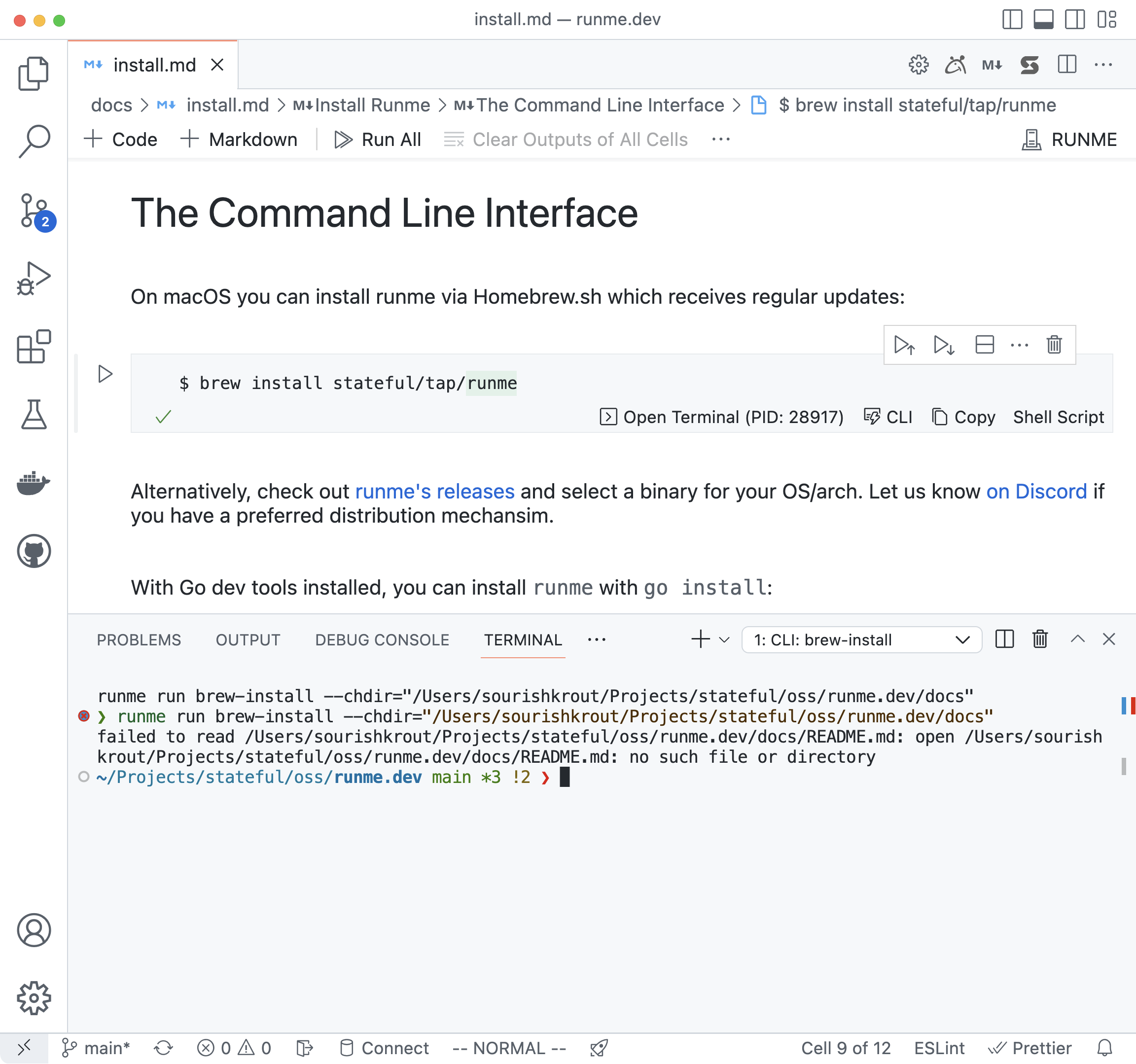 Cli Button Does Not Appear To Take Filename Into Account · Issue 109