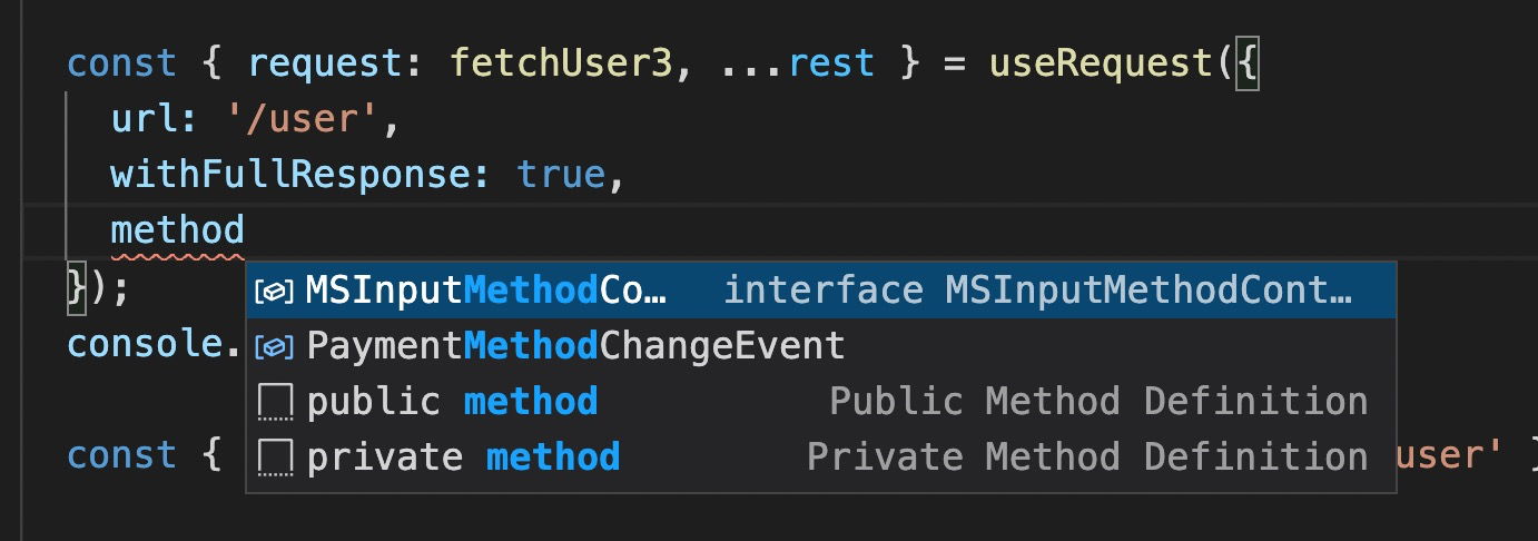 request 的类型缺陷问题 · Issue #4417 · alibaba/ice · GitHub