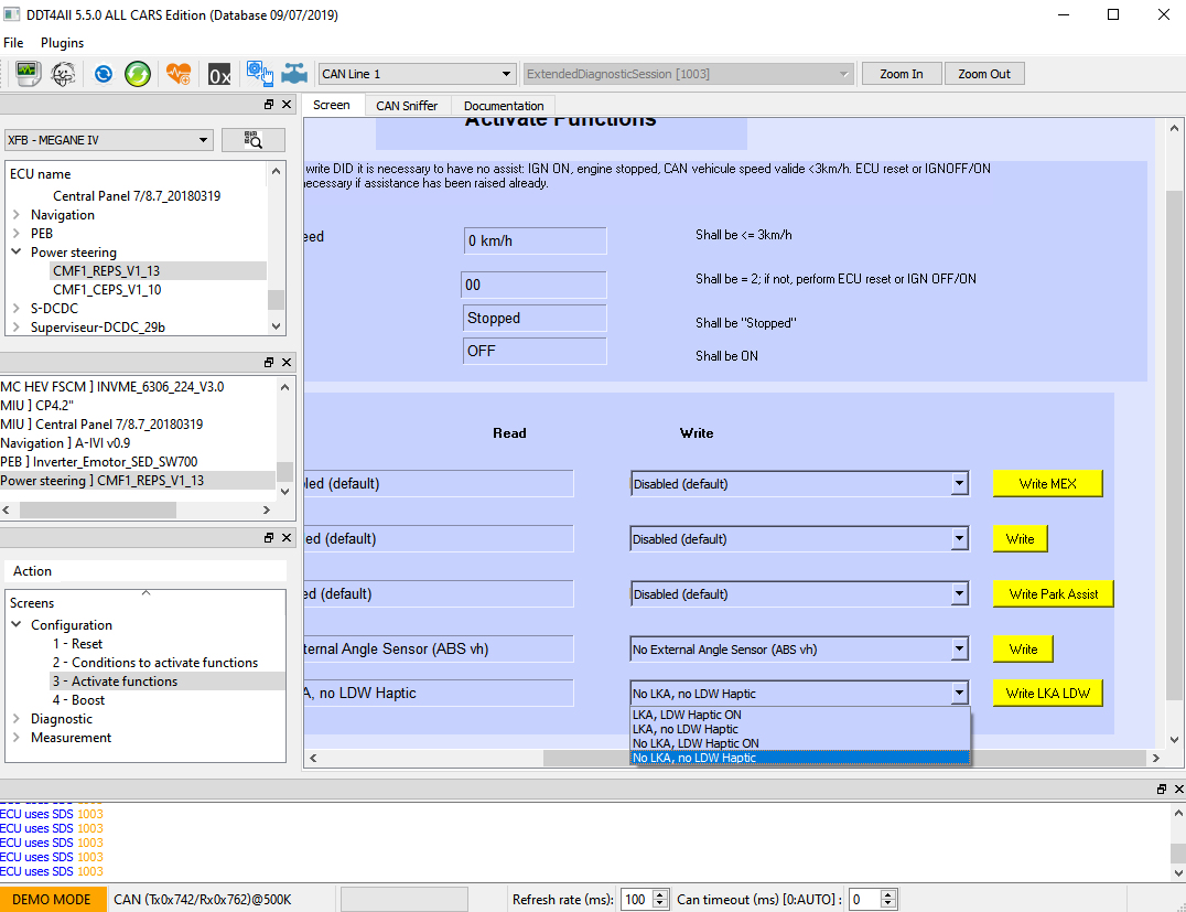 Activation LKA Scenic IV · Issue #35 · cedricp/ddt4all · GitHub