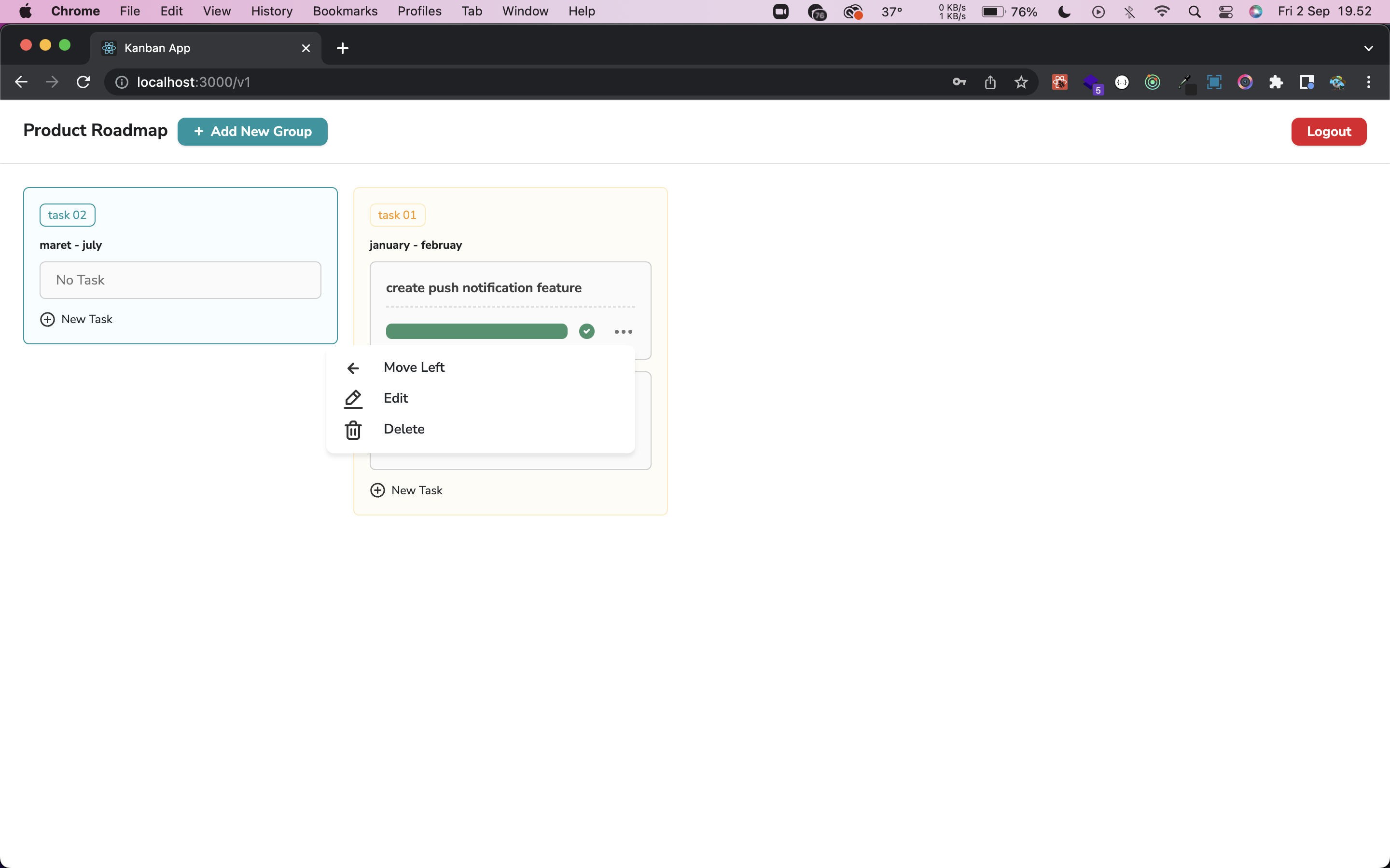 Github Dafazakhulhaq27 Kanban App