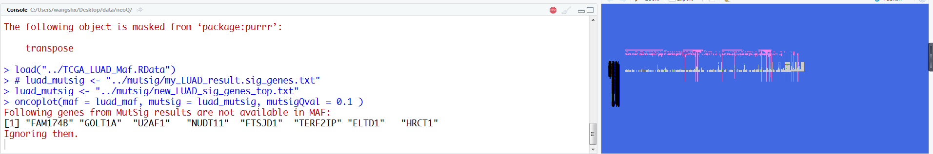 R breakdown when try add MutSigCV (v1.2) results to oncoplot function · Issue #156 · PoisonAlien ...
