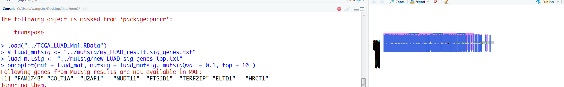 R breakdown when try add MutSigCV (v1.2) results to oncoplot function · Issue #156 · PoisonAlien ...