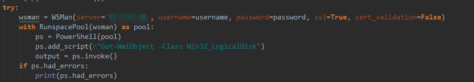 Received a WSManFault message. (Code: 2, Machine: XXX · Issue #36 ...