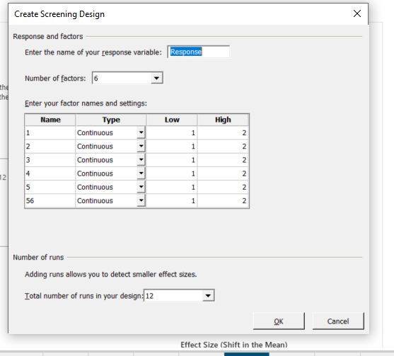 Design design of experiments · Issue #5 · jasp-stats/jaspQualityControl · GitHub