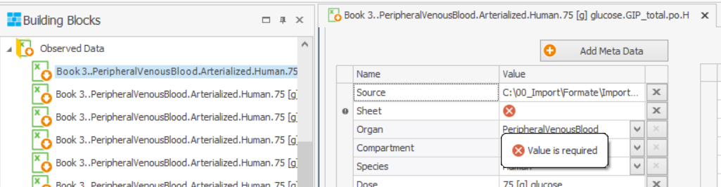 Observed data import Redesign: "Sheet" should not be mandatory metadata · Issue #1783 · Open ...