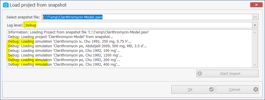Import from snapshot: messages · Issue #2127 · Open-Systems-Pharmacology/PK-Sim · GitHub