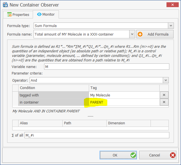Sum-Formulas: PARENT Keyword · Issue #837 · Open-Systems-Pharmacology/MoBi · GitHub